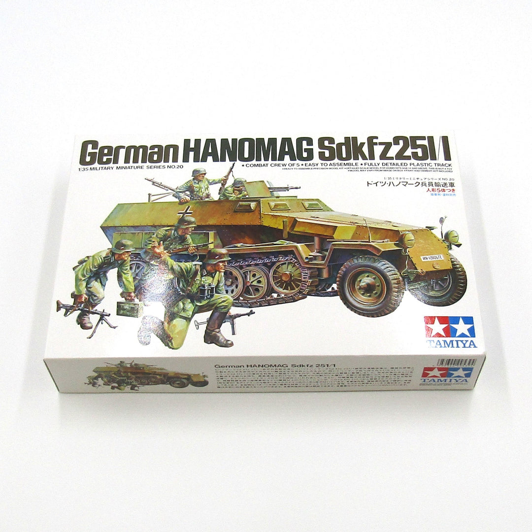 Tamiya 35020 1/35 Military Miniatures Series: German Hanomag Sdkfz251 ...