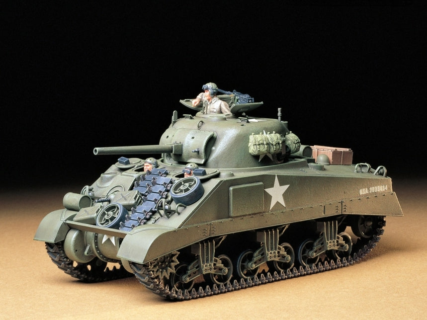 Tamiya 35190 1/35 Military Miniatures Series: U.S. Medium Tank M4 Sher ...