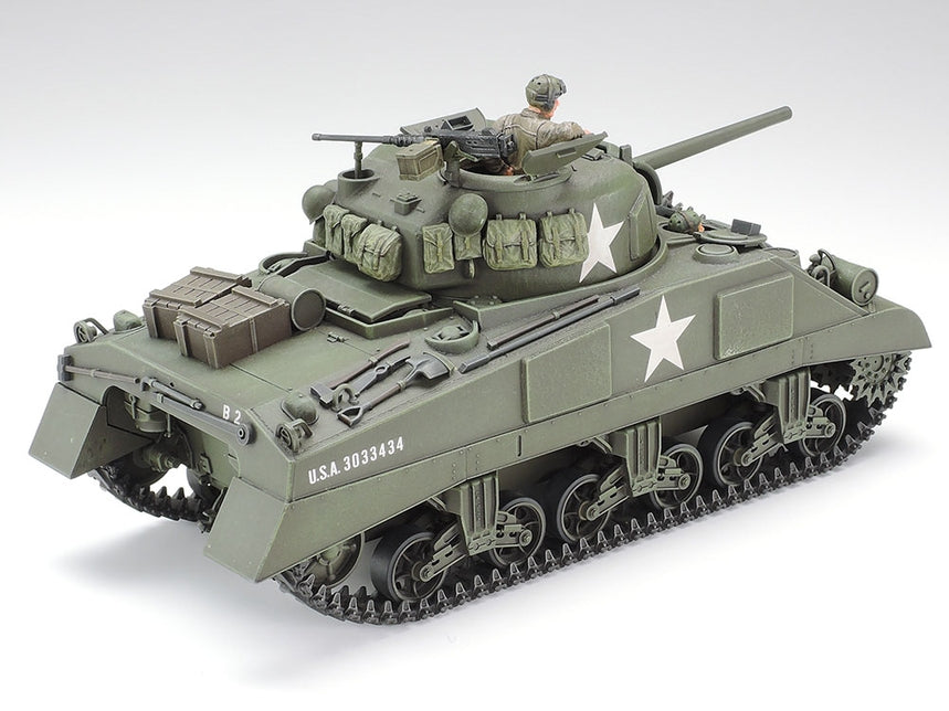 Tamiya 35190 1/35 Military Miniatures Series: U.S. Medium Tank M4 Sher ...