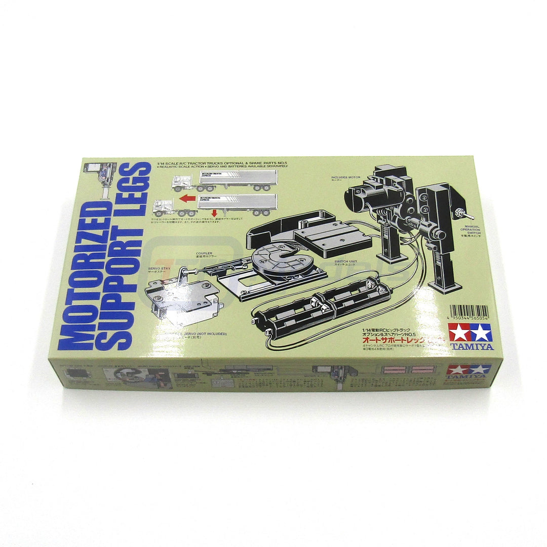 Tamiya 56505 Tractor Truck Motorized Support Legs (Flatbed/Box/Contain ...