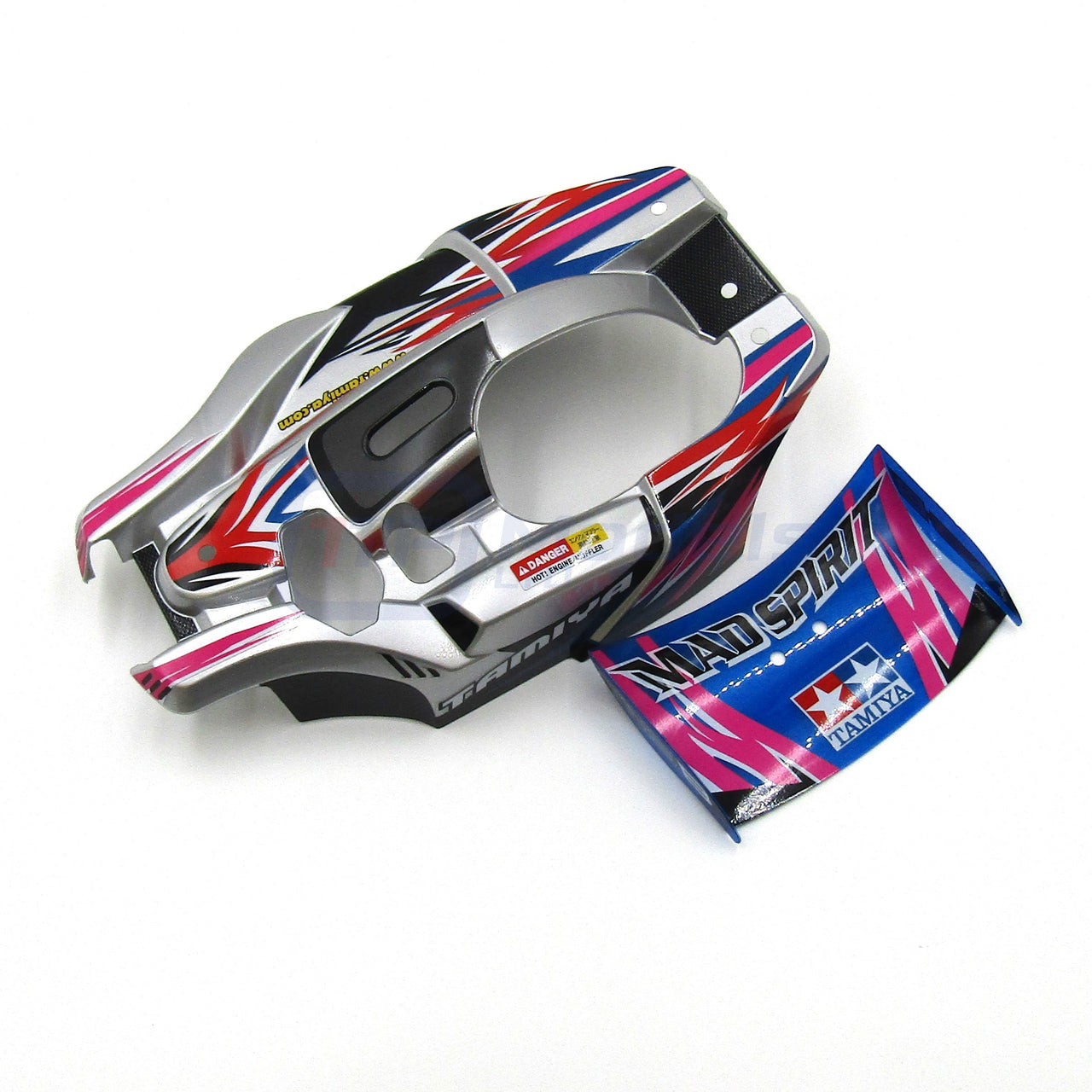 Tamiya 43529 Mad Spirit/TNS-B/TNSB, 8084226 Pre-Painted Body Shell & W ...