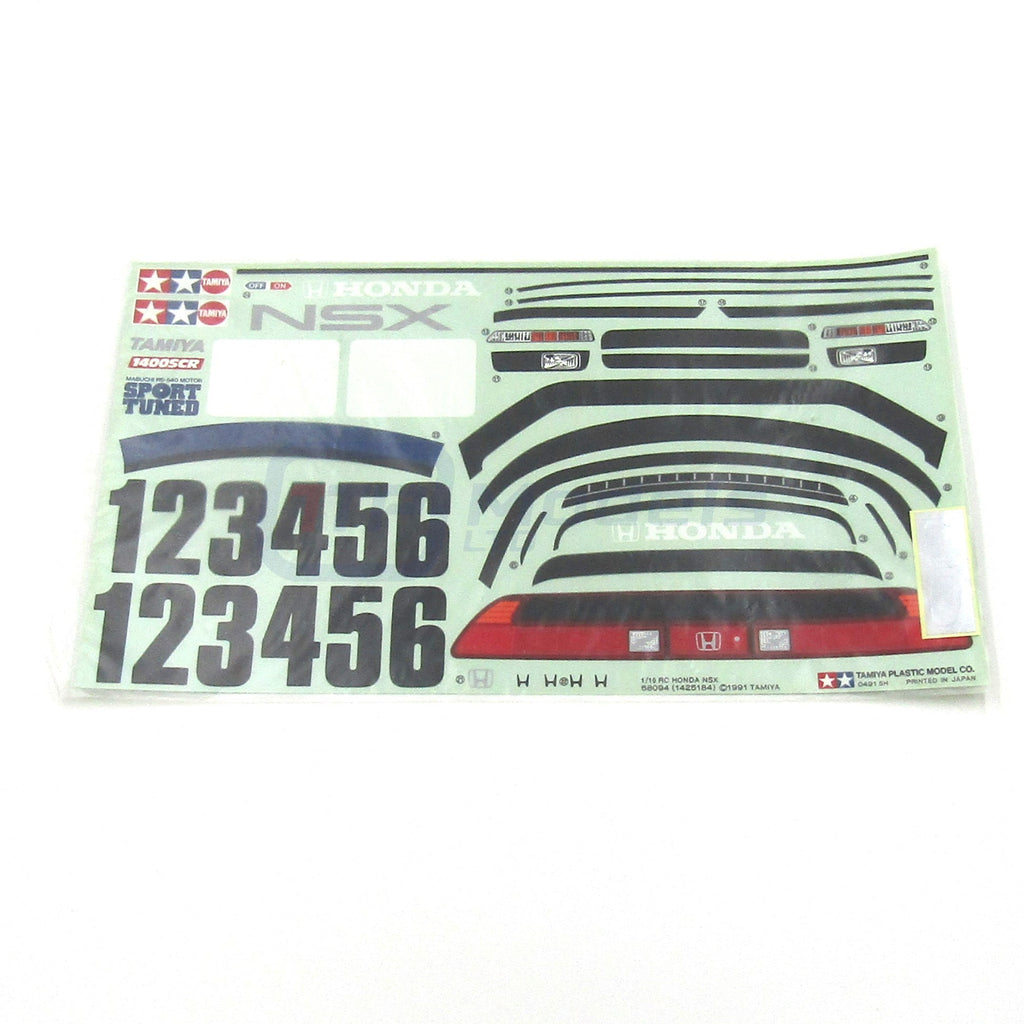Tamiya 58094 Honda NSX/Group-C, 9495120/19495120 ORIGINAL Decals/Stick ...