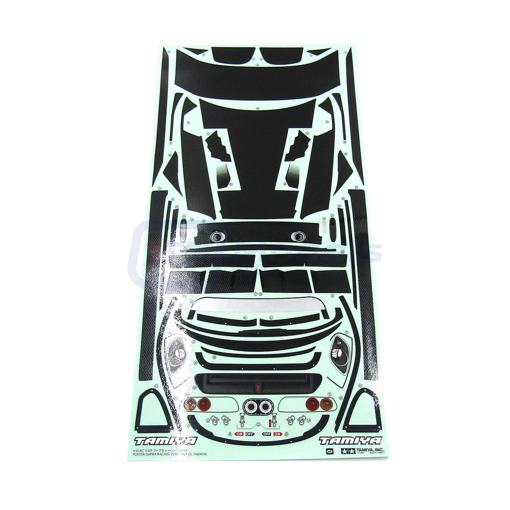 Tamiya 47433 Supra Racing (A80)/TT02, 9495985/19495985 Decals/Stickers ...