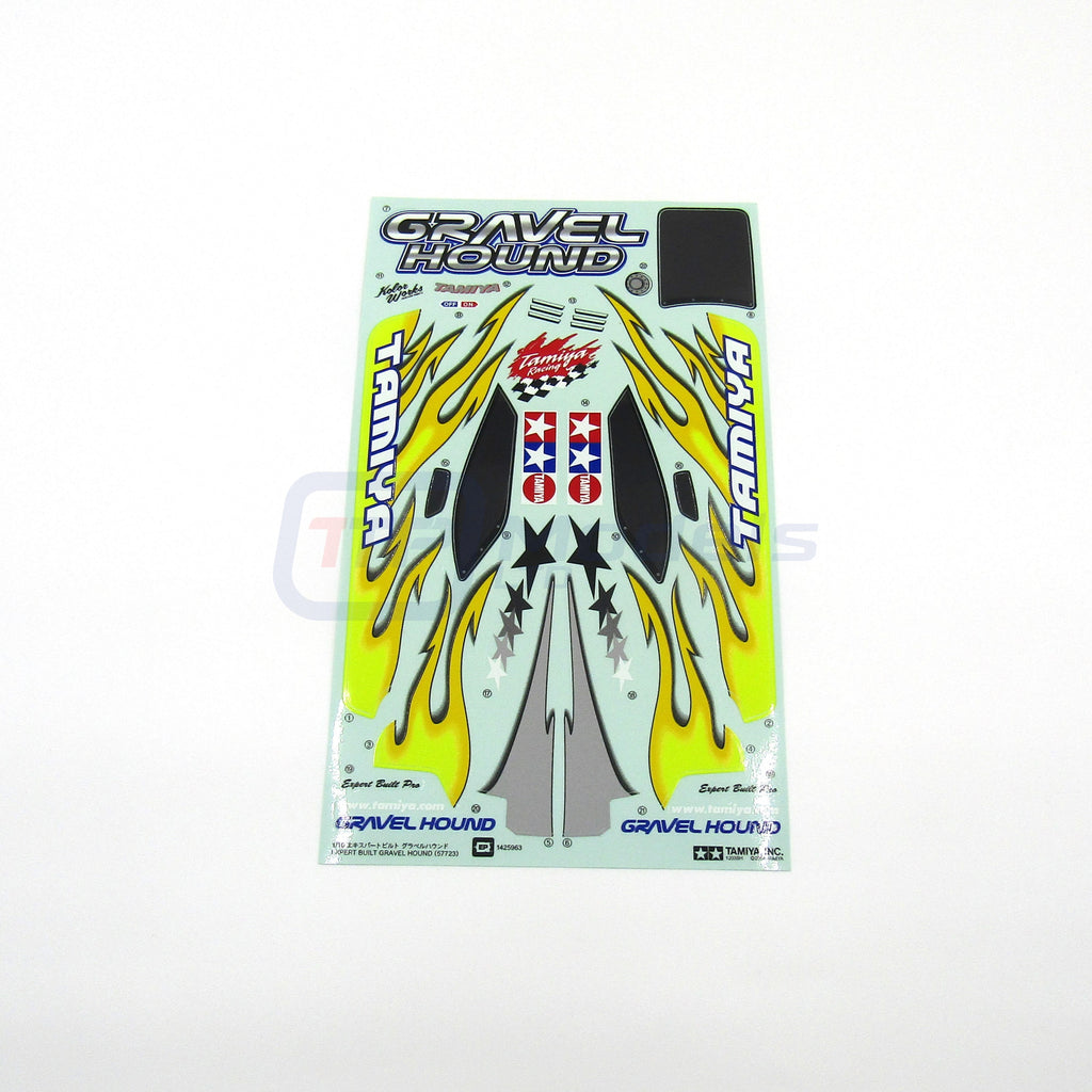 Tamiya 57723 XB Gravel Hound/DF02, 1425963/11425963 Decals/Stickers, N ...