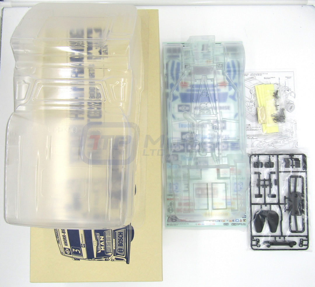 Tamiya 51606 Team Hahn Racing MAN TGS Body Parts Set, (TT01E/TT02), NI ...