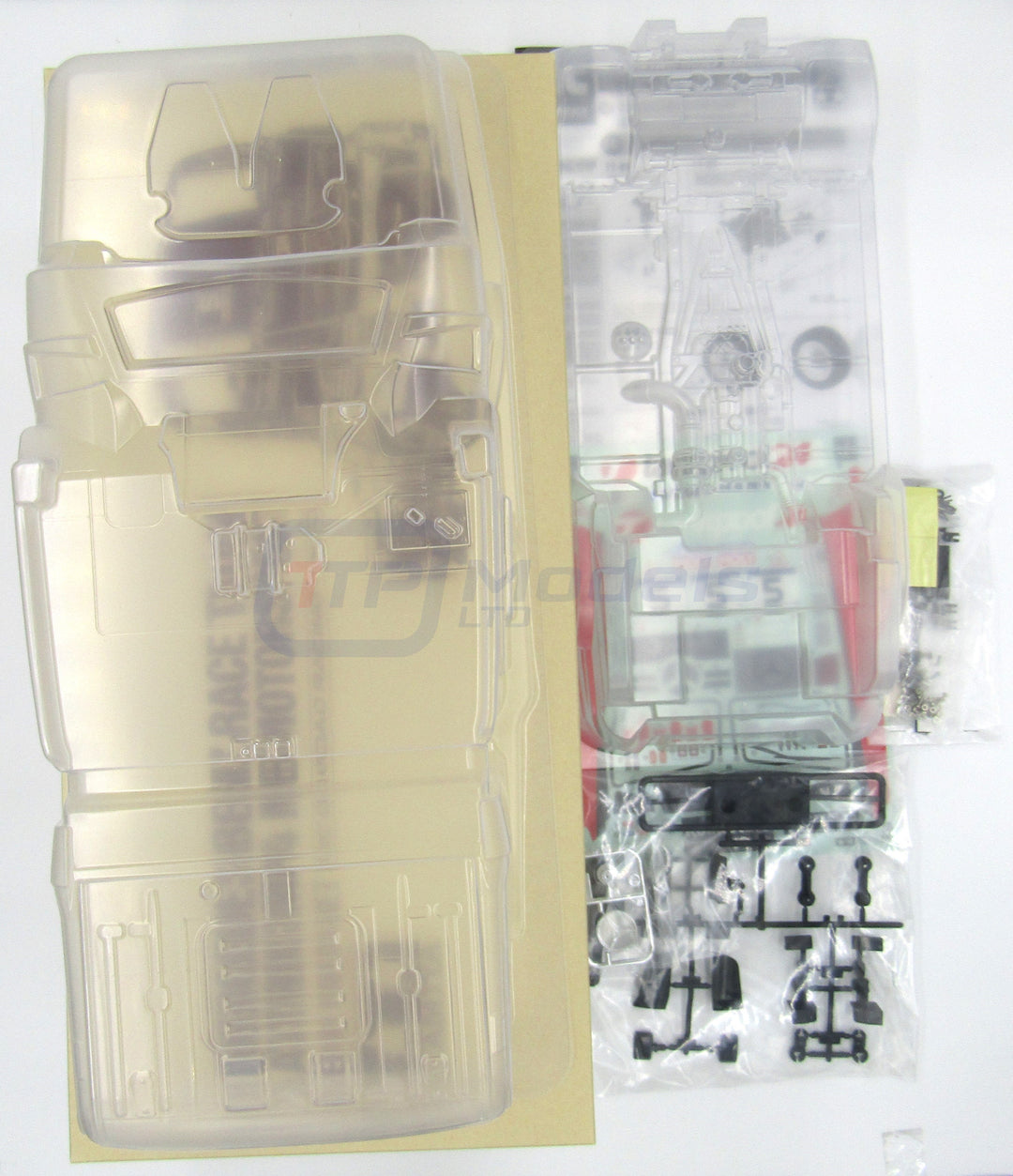 Tamiya 51654 Mercedes Benz Actros Racing Truck Body Parts Set, (TT01E ...