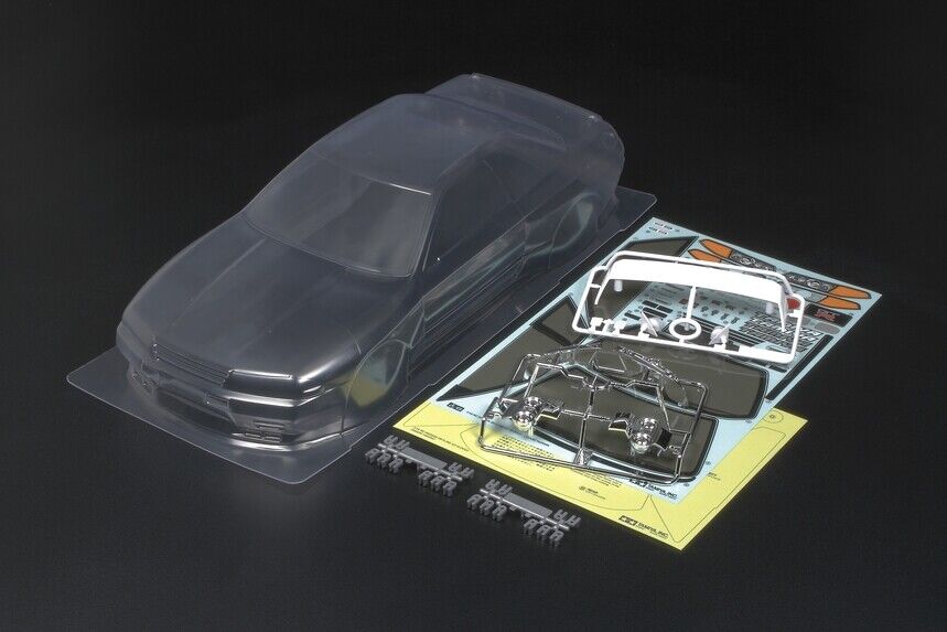 Tamiya 51365 Nissan Skyline GT-R (R32) Body Parts Set, TT01/TT01D/TT02 ...
