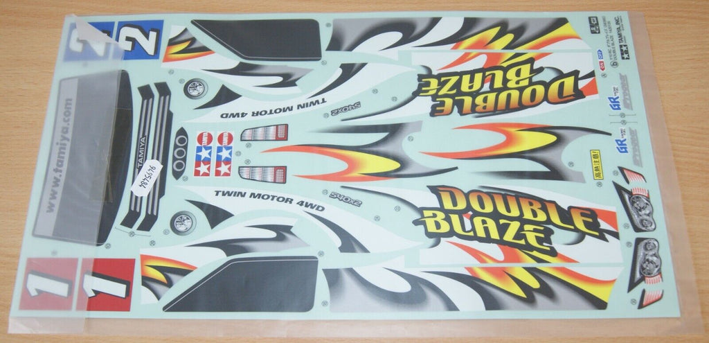 Tamiya 58366 Double Blaze, 9495484/19495484 Decals/Stickers, NIP – TTP ...