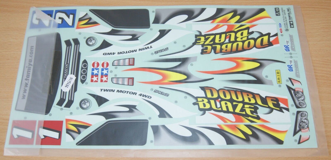 Tamiya 58366 Double Blaze, 9495484/19495484 Decals/Stickers, NIP – TTP ...