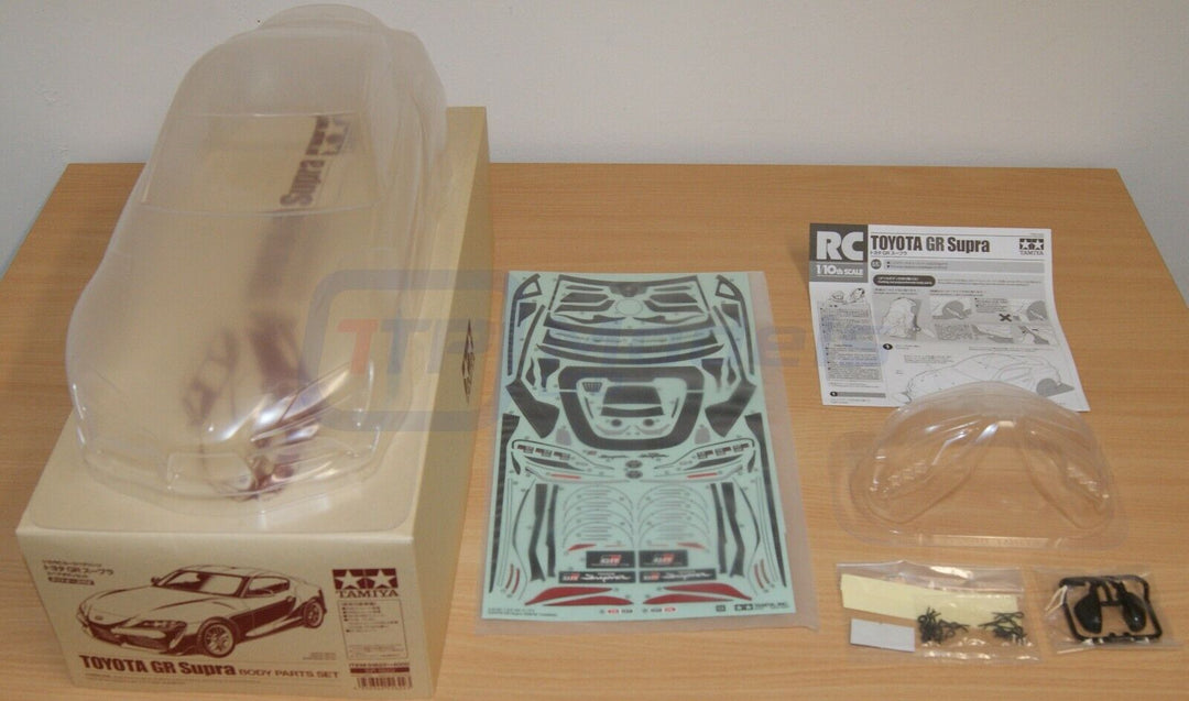 Tamiya 51622 Toyota GR Supra Body Parts Set, (TT01/TT02/TL01/TA08/TB05 ...
