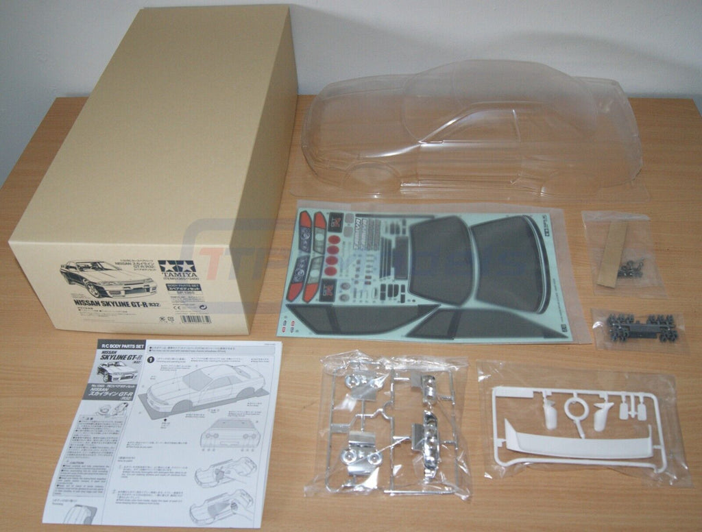 Tamiya 51365 Nissan Skyline GT-R (R32) Body Parts Set, TT01/TT01D/TT02 ...
