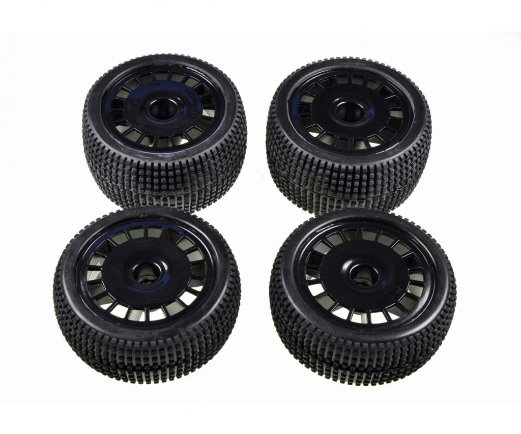 Carson 500900137 2WD Buggy Pin Spike Wheels & Tyres (For Tamiya DT01/D ...