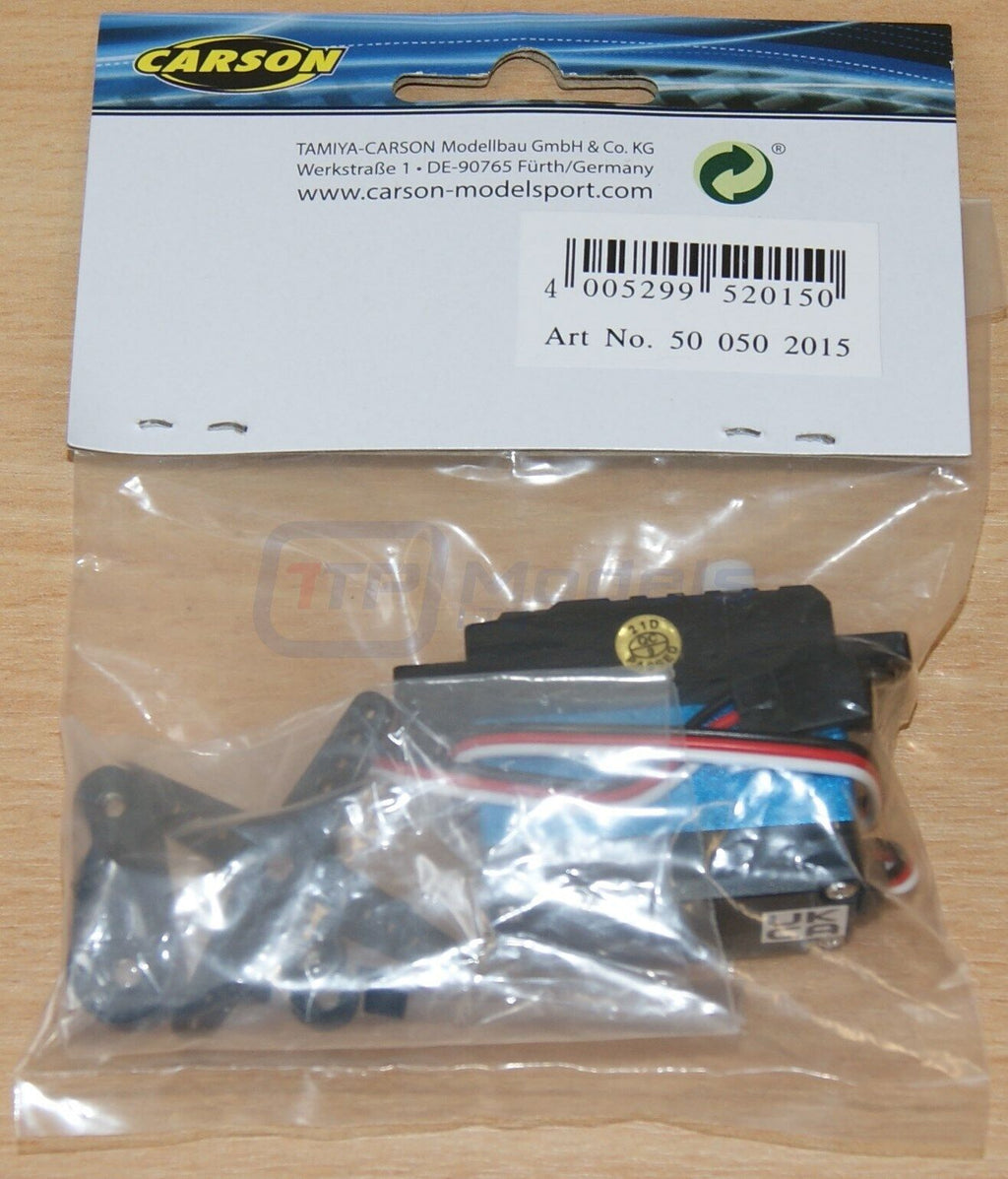 Carson 500502015/C502015 Reflex CS-3 Racing Servo (3Kg/JR), (for Tamiy ...