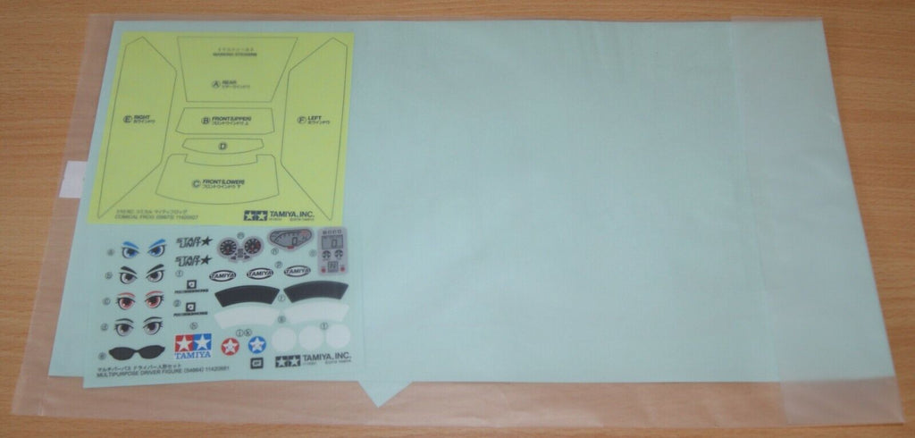 Tamiya 58673 Comical Frog/WR-02CB, 9495974/19495974 Decals/Stickers, N ...