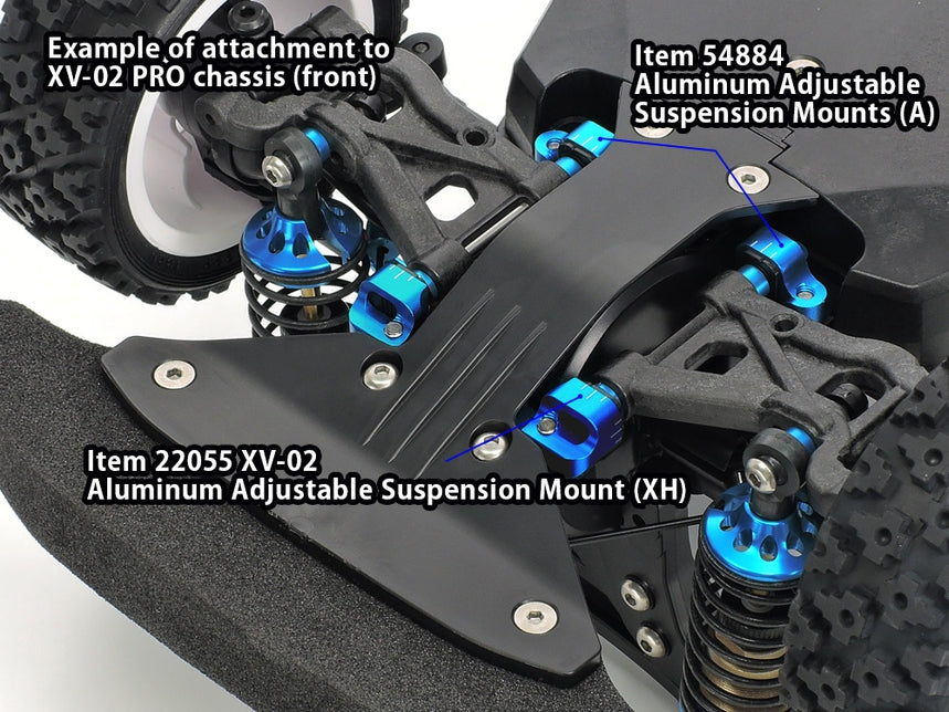 Tamiya 22055 XV-02 Aluminum Adjustable Suspension Mount (XH) XV02/XV-0 ...